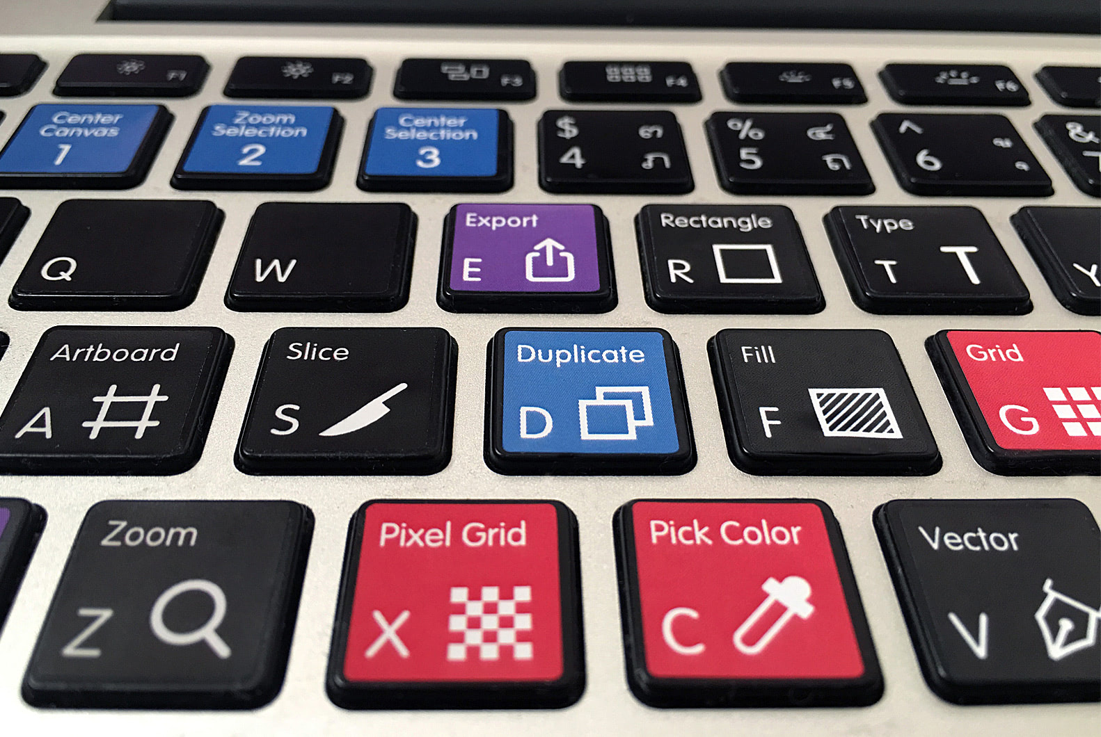 Keyboard Stickers For Designers Swag Fair
