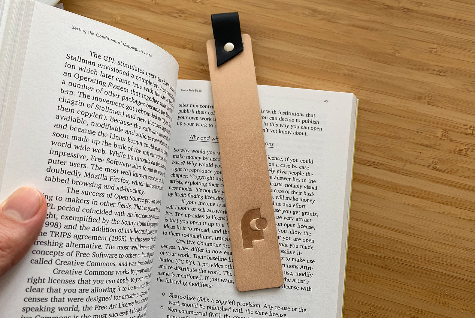 Leather Bookrmark — Swag Fair