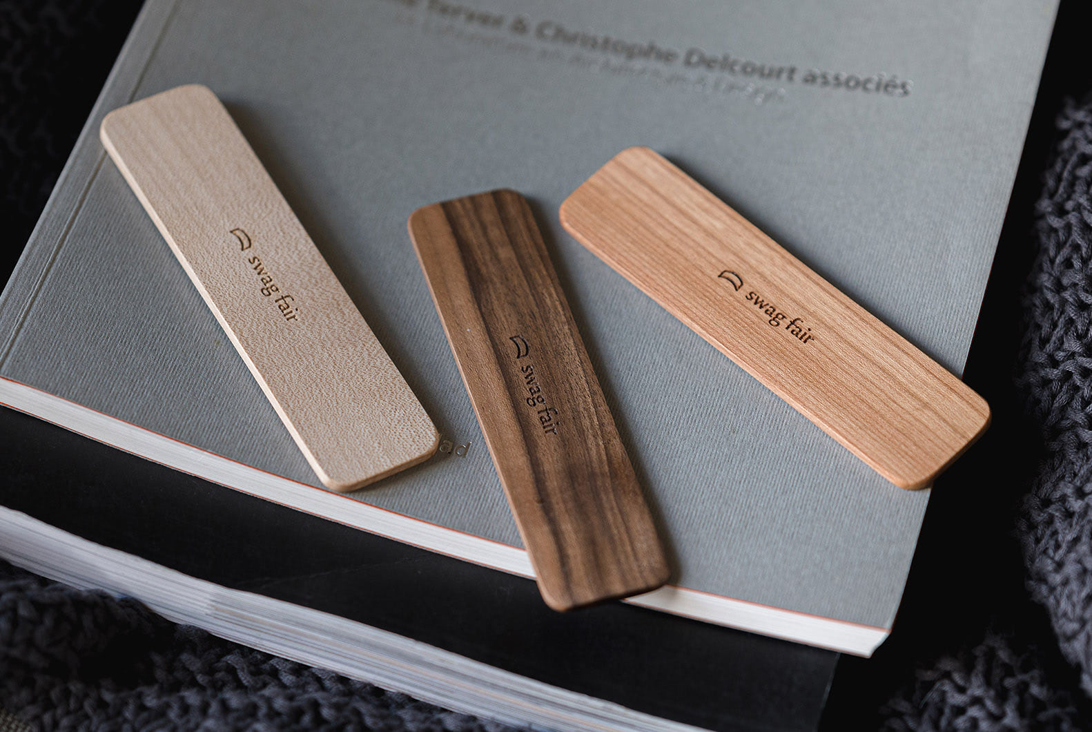 Wooden Bookmarks, Set of 3 — Swag Fair